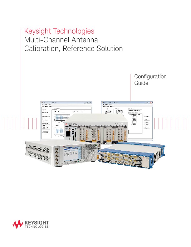 Multi-Channel Antenna Calibration, Reference Solution PDF Asset Page | Keysight